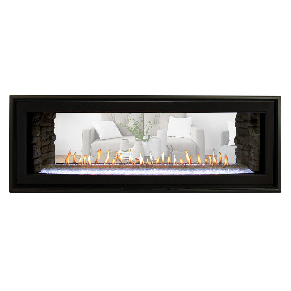 White Mountain Hearth DVLL48SP Boulevard Direct Vent Double Sided ...