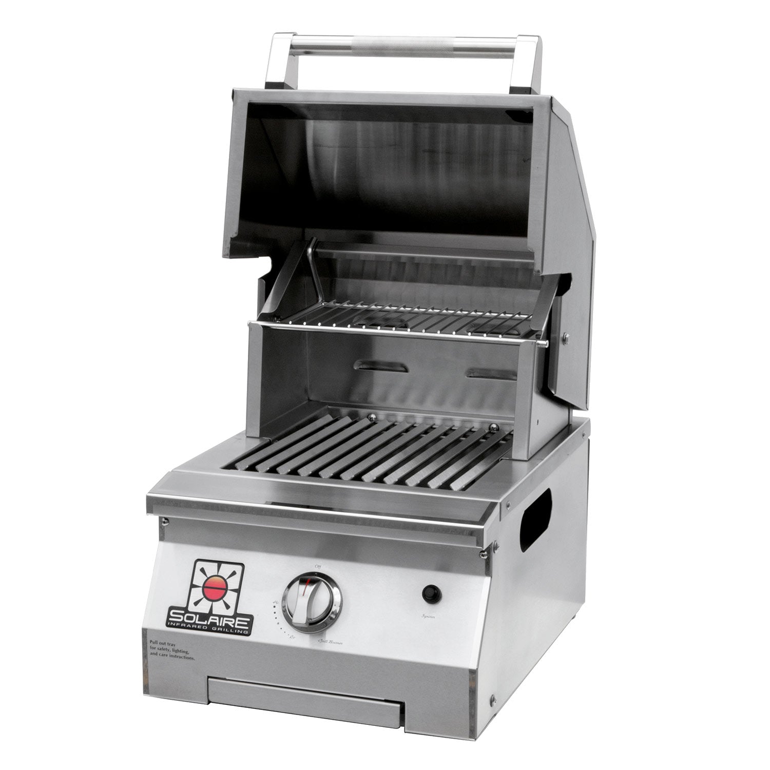 Solaire SOL-IRBQ-15GIR-LP Accent Single Burner Infrared Portable Grill ...