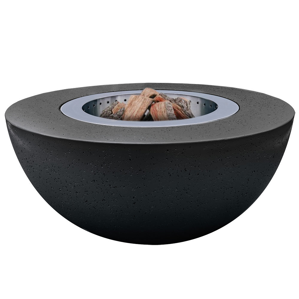 Firegear Surround Series GFRC Wood Fire Bowl w/ Smokeless SS – Spotix