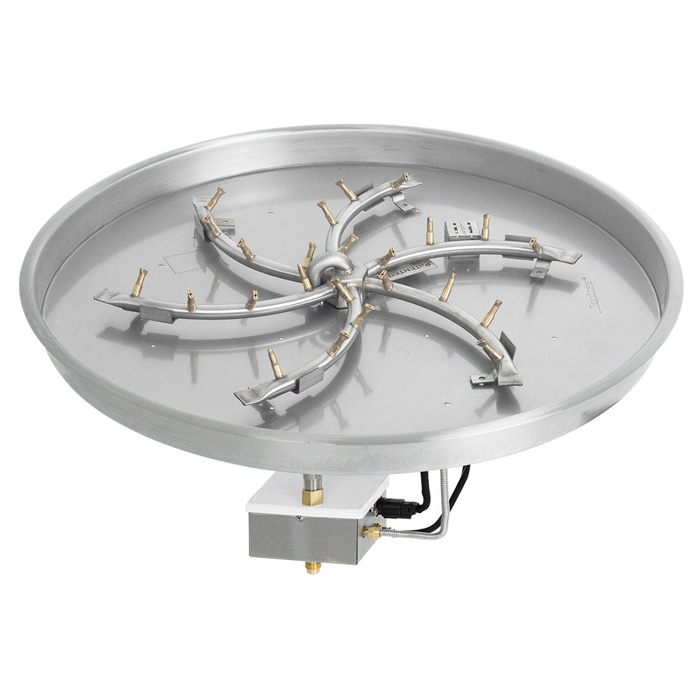 The Outdoor Plus SS Bullet EI Gas Fire Pit Burner Kit – Spotix