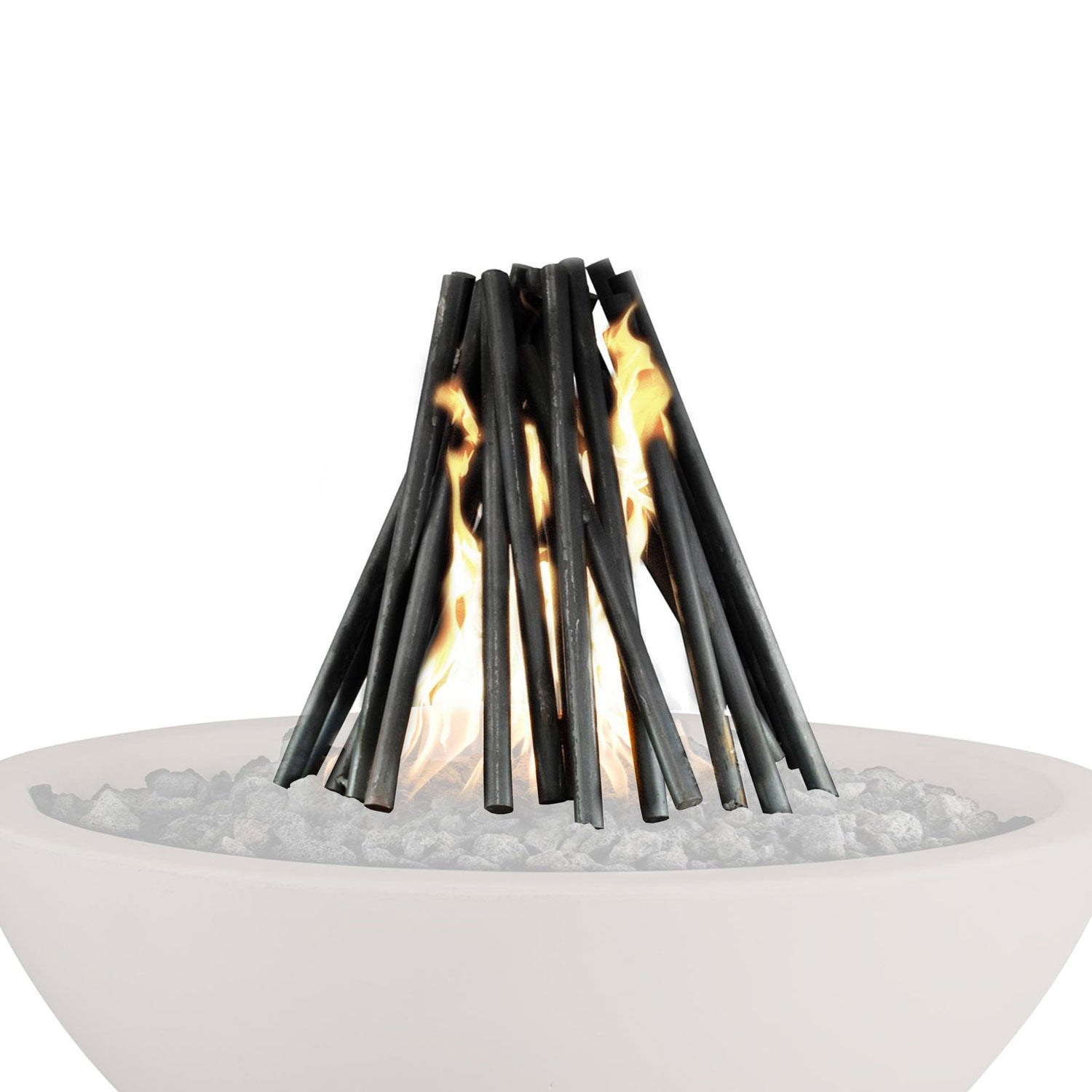 The Outdoor Plus OPT-SL Solid Steel Logs, – Spotix