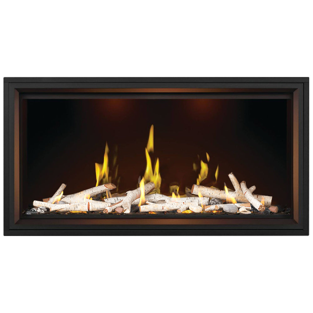 Napoleon Tall Linear Vector 50-Inch Single-Sided Direct Vent Gas ...